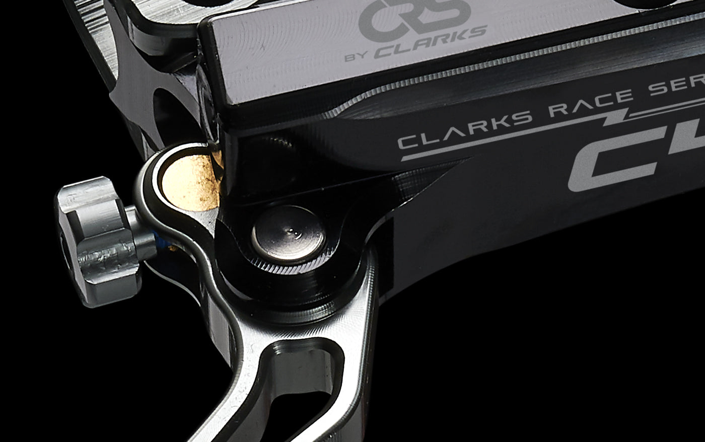 Clarks CRS C4 - 4 Piston Hydraulic brake set – Mud and Black